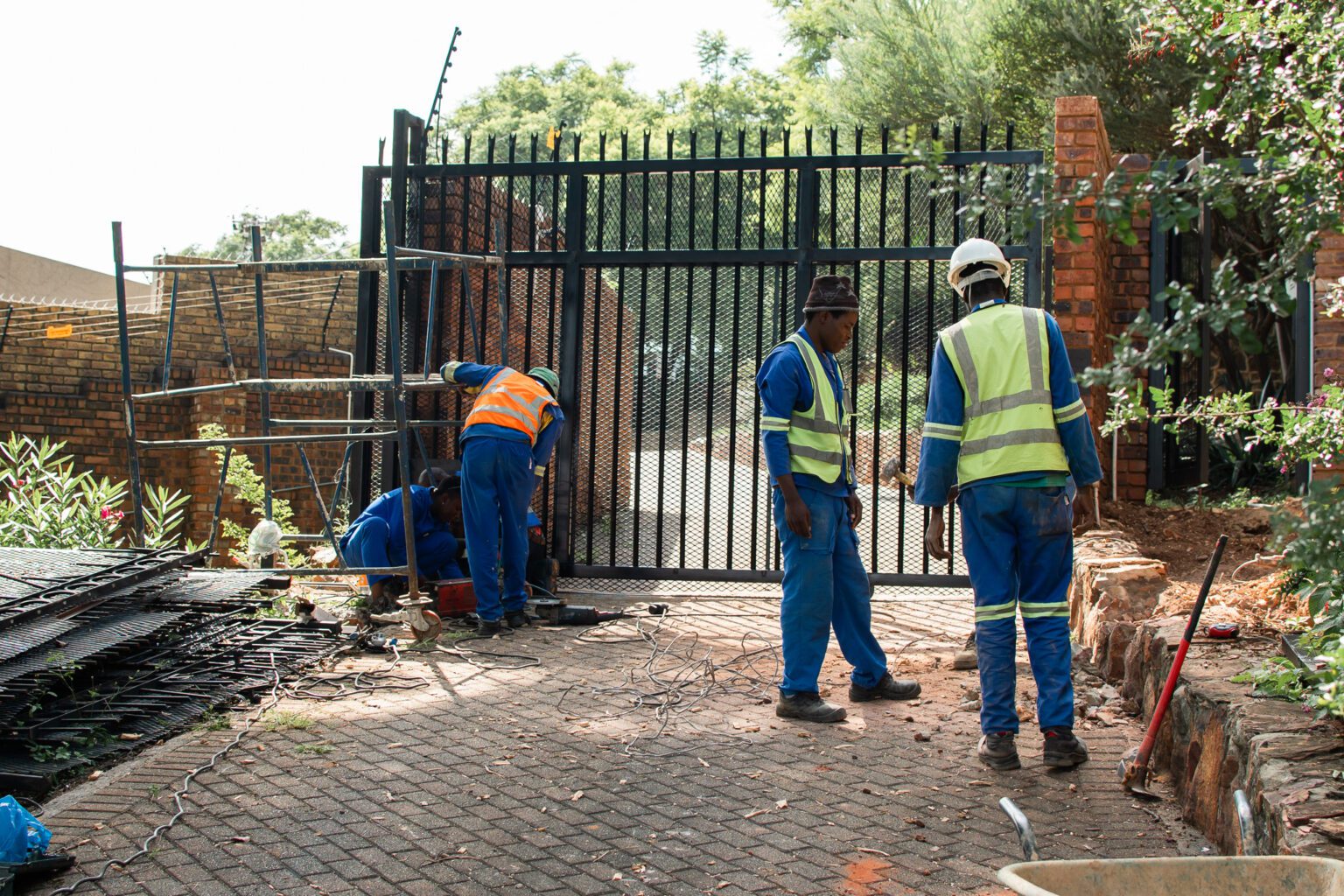 Embassy Perimeter Wall Construction - FGZ Holdings